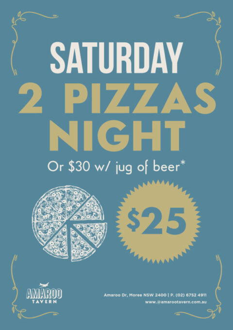 BISTRO MENU - The Amaroo Tavern | Moree