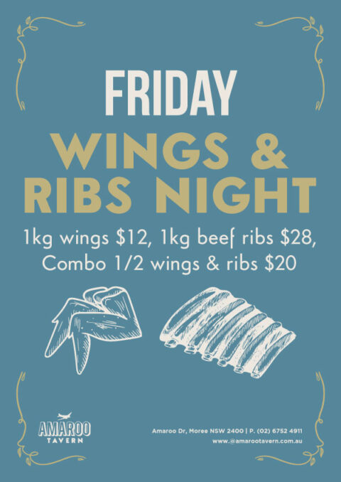 BISTRO MENU - The Amaroo Tavern | Moree